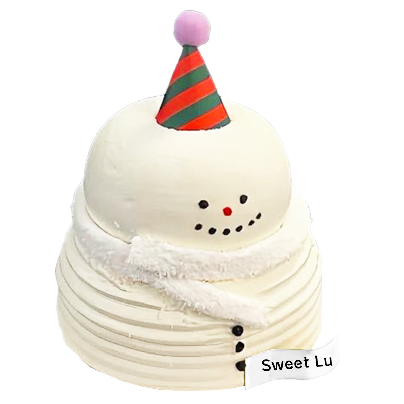 Simple snowman – Sweet Lu