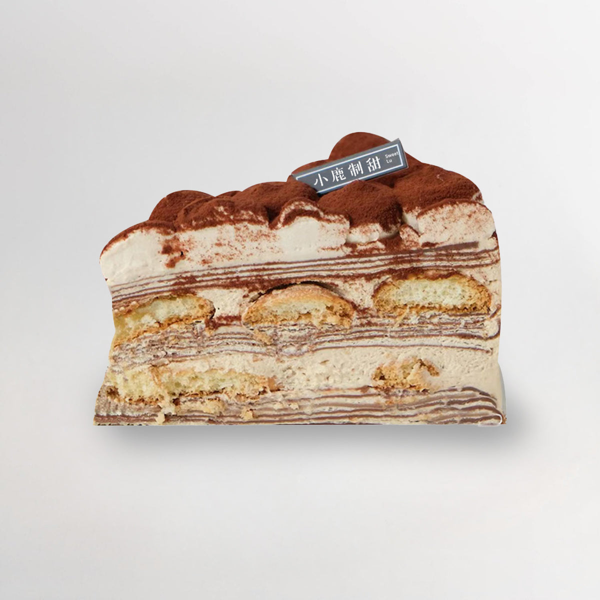 (whole) Tiramisu Crepe Cake – Sweet Lu