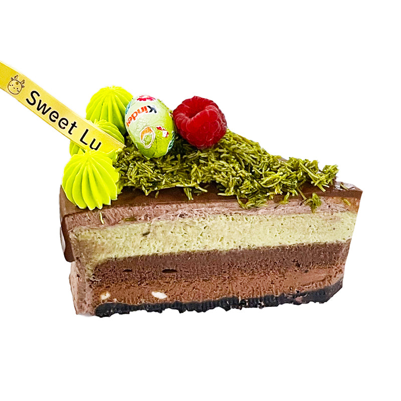 (Slice) Dubai Chocolate Pistachio Cake – Sweet Lu
