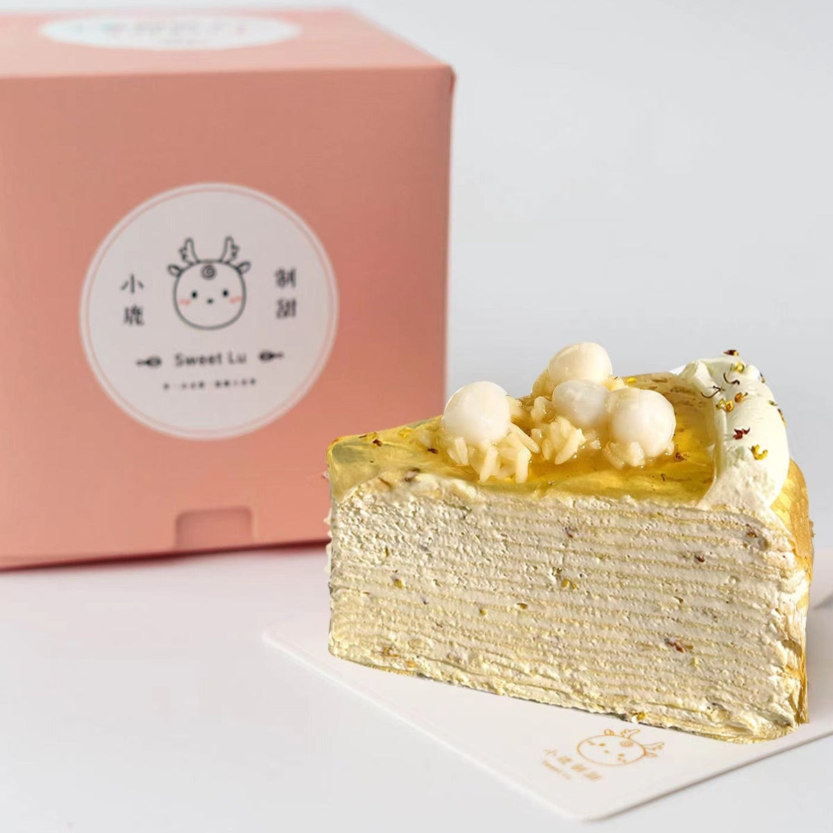 (whole) Osmanthus Crepe Cake – Sweet Lu