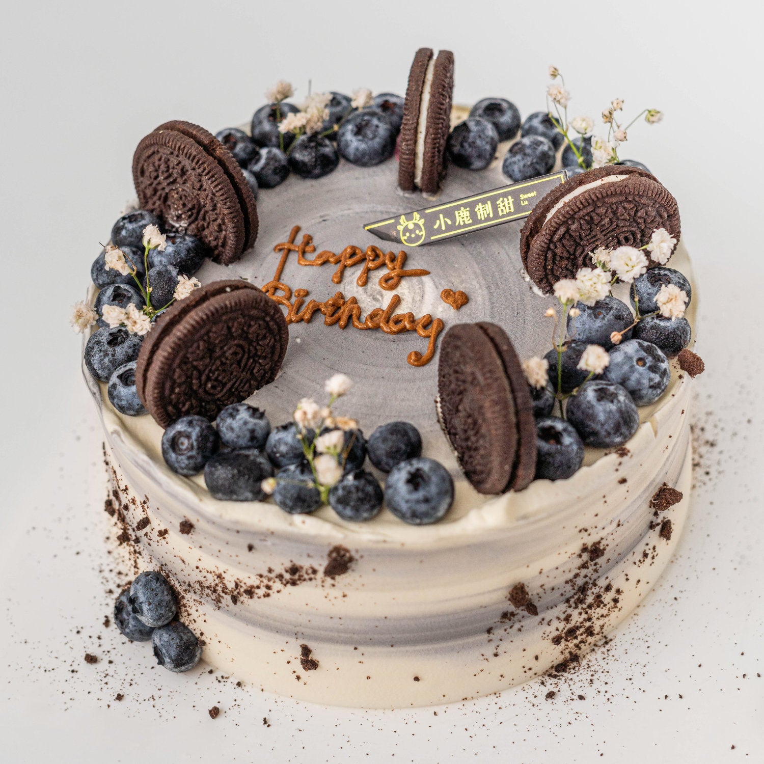 Oreo Blueberry Cake – Sweet Lu